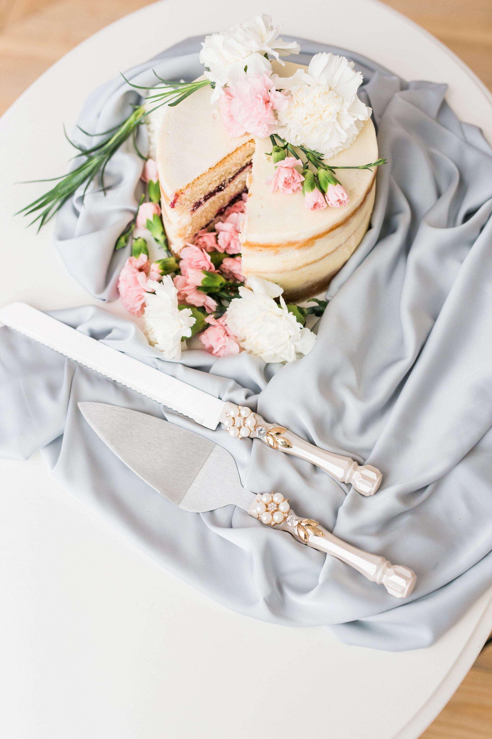 Wedding Cake Server Set Ivory Gold Cake Server and Knife - Etsy