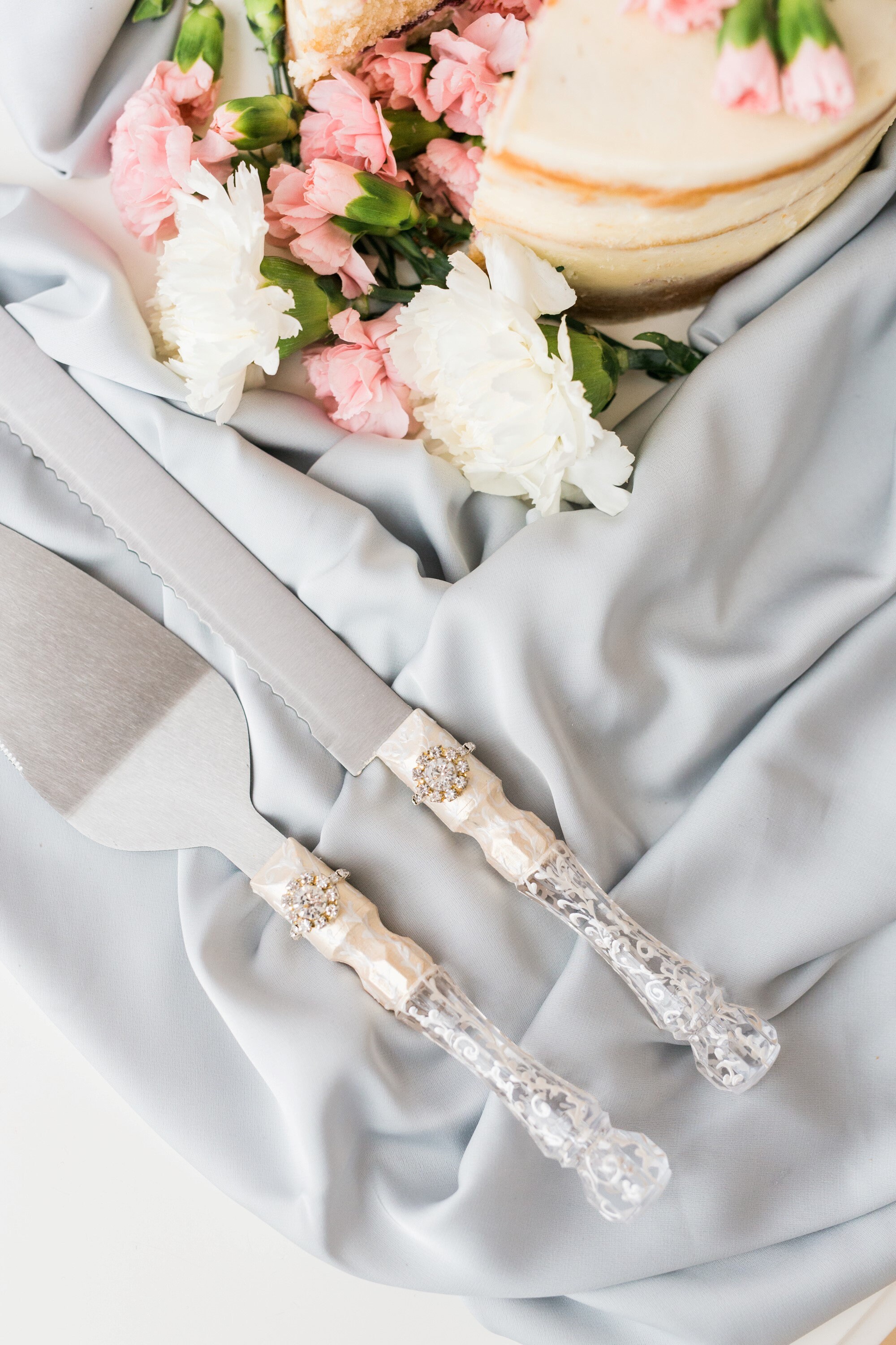 Rustic Wedding Cake Cutting Set Wedding Flutes Wedding | Etsy
