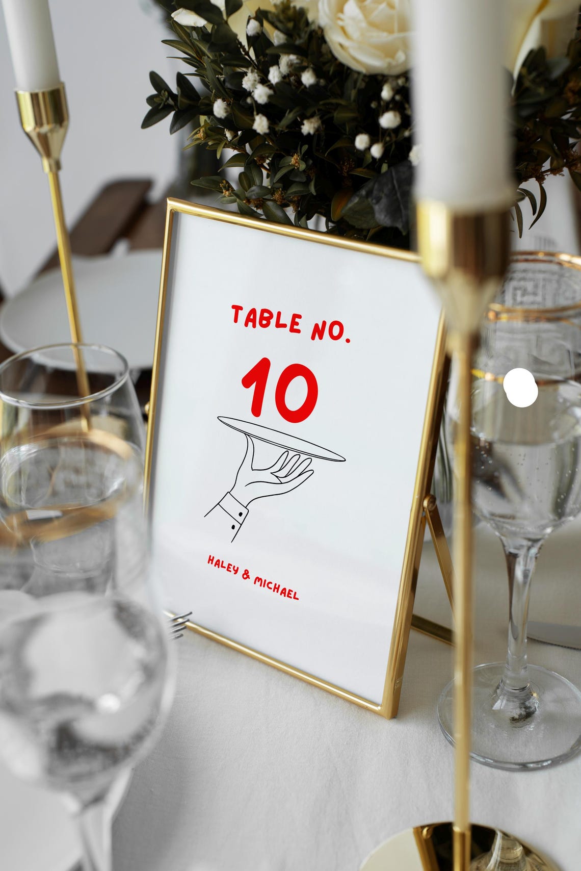 Reception Table Numbers Wedding Printable Rustic Decor for Wedding ...
