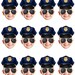 Police Cupcake Toppers, Photo Cupcake Toppers, PRINTABLE Cupcake ...