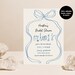 Old Money Bridal Shower Invitation, Ribbon Bridal Shower Invitation ...