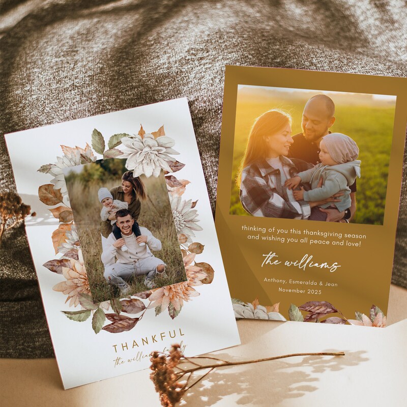 Thanksgiving Cards - Etsy