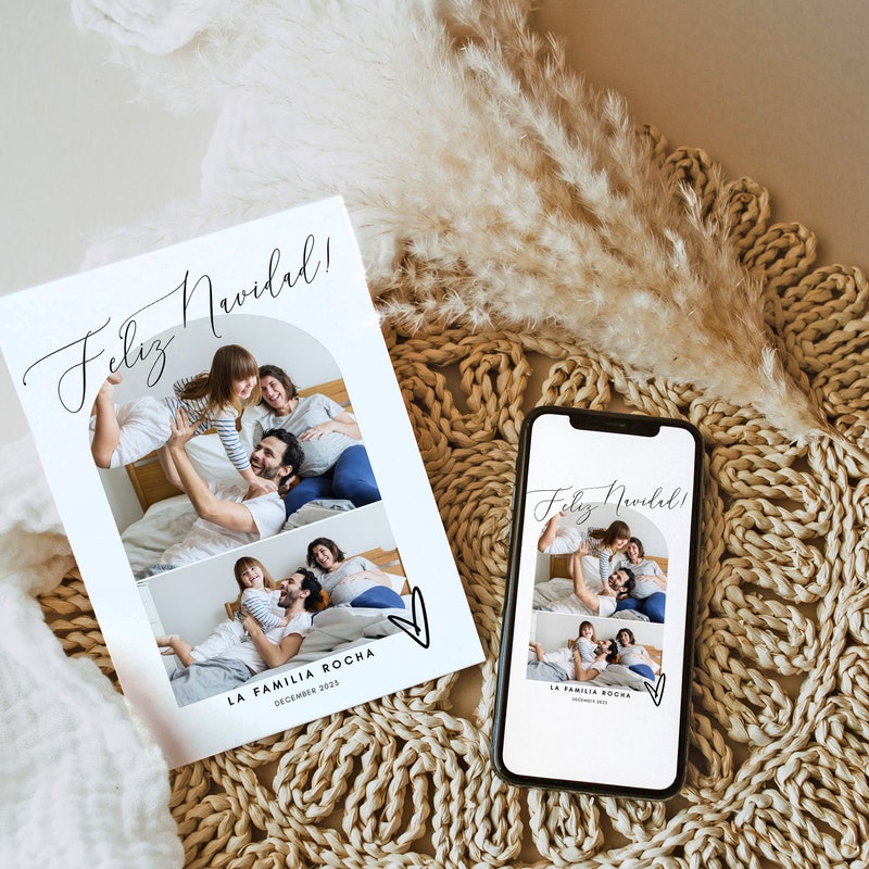 Spanish Holiday Card - Etsy