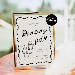 A Little Treat for Your Dancing Feet Sign Template, Signage for ...