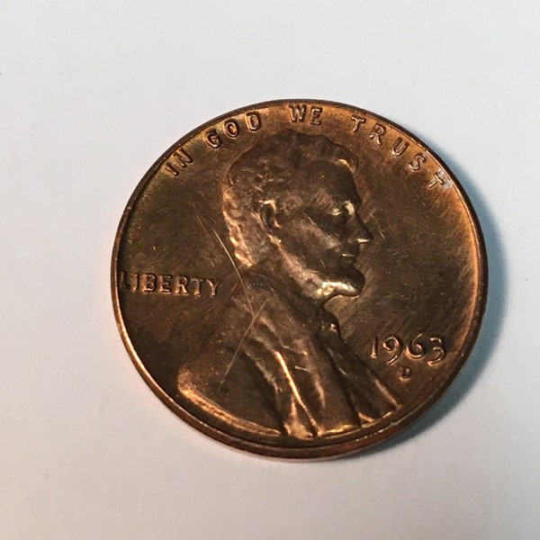 Rare 1963 Penny - Etsy