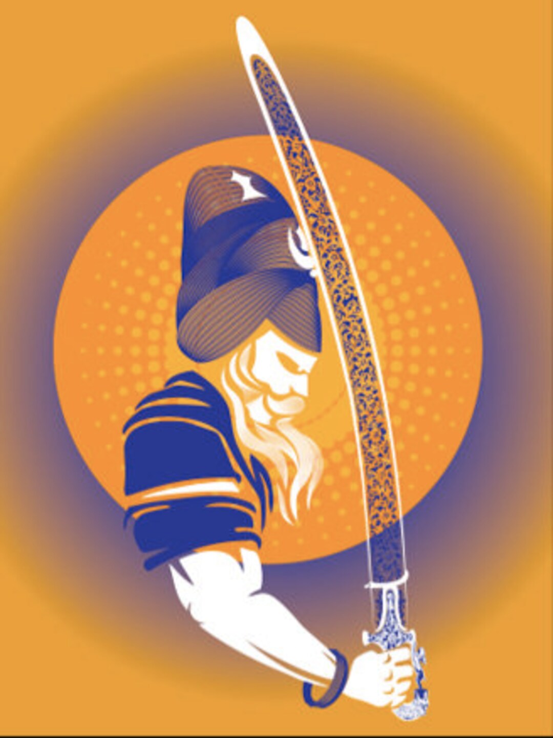 Sikh Art 'true Kirpa' Kirpan, Blessing - Etsy