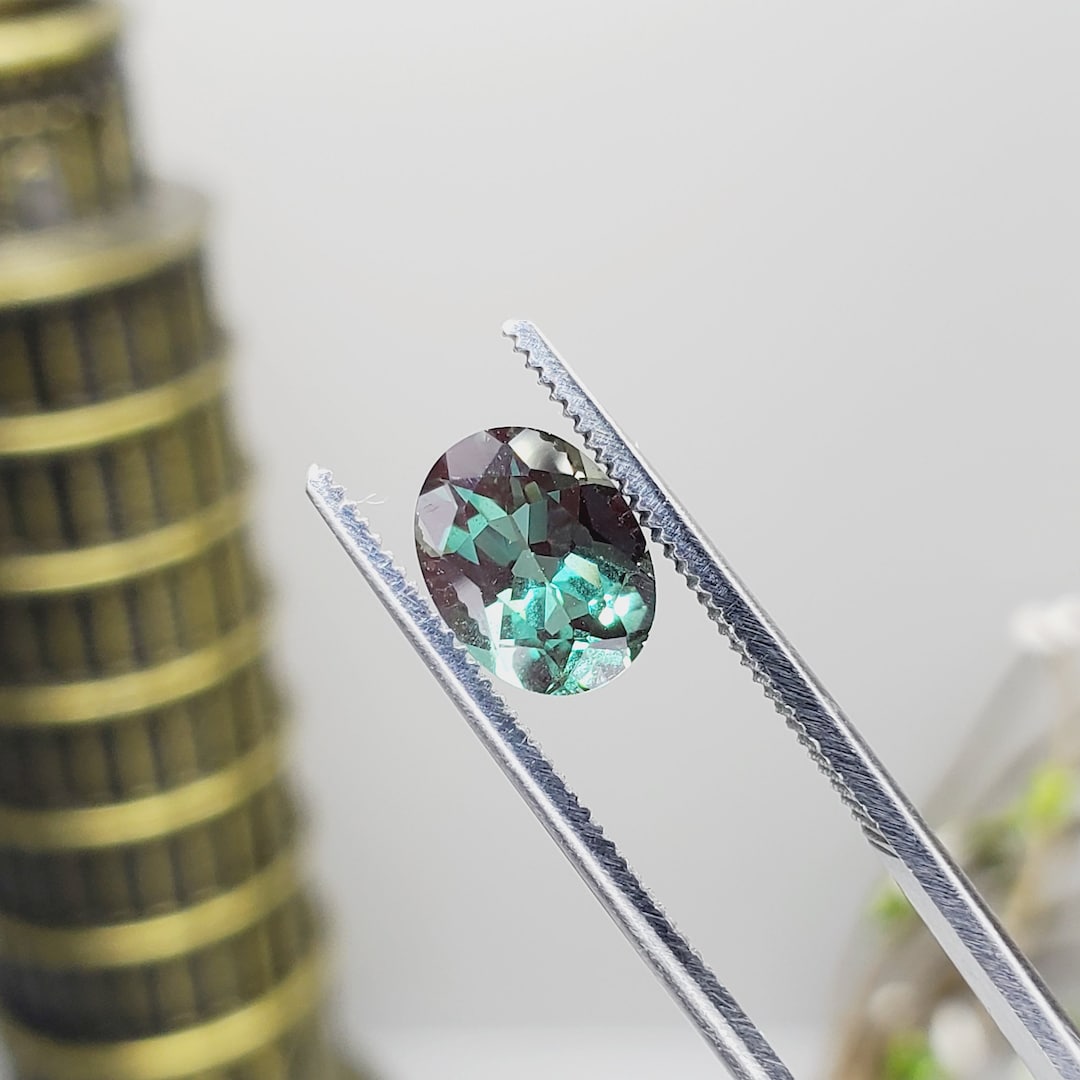 1.80ct Natural Green Andesine-labradorite 9x7mm Oval Loose Faceted ...