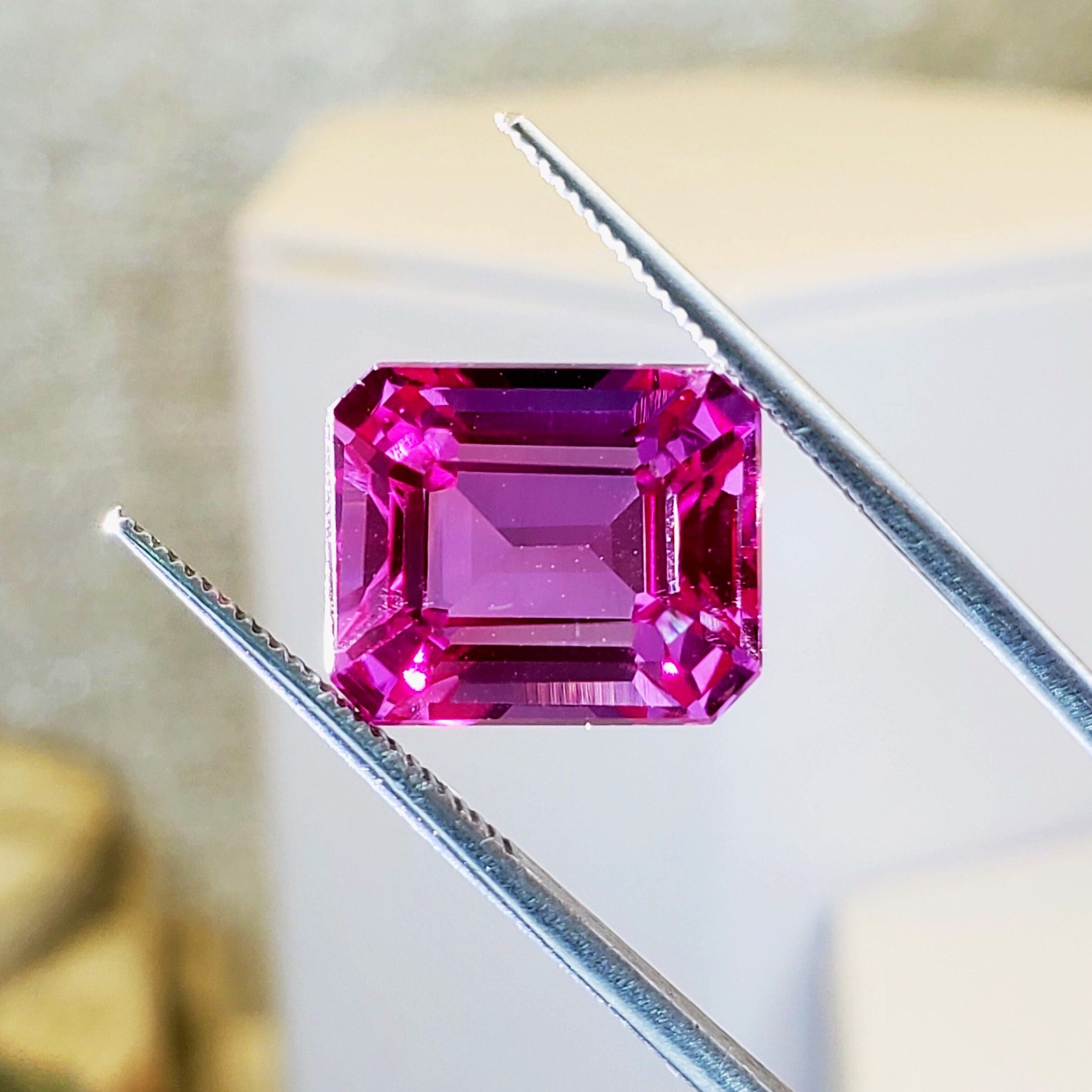 8.40ct Color Change German Lab Alexandrite 12x10mm Emerald - Etsy