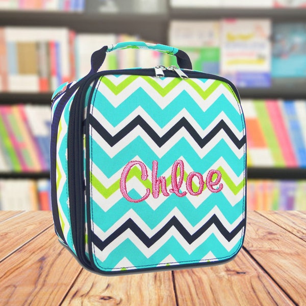 Chevron Lunch Bag - Etsy
