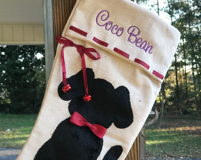 Pet Stocking Dog Stocking Puppy Gift Stocking Pet Christmas Stocking ...