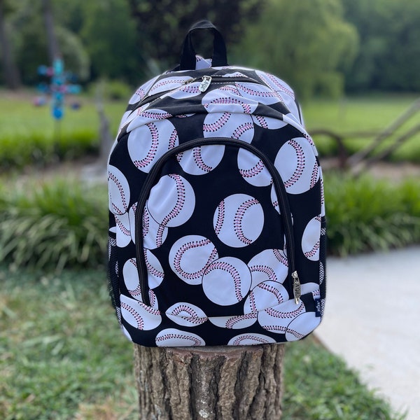 Baseball Backpack - Etsy