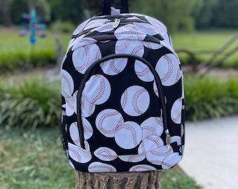 Baseball School Backpack - Etsy