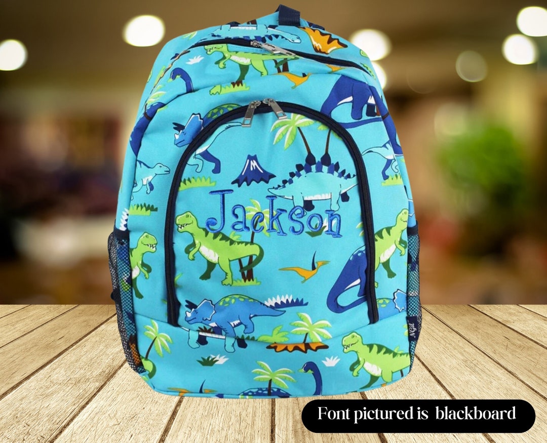 Personalized Dinosaur Backpack, Gifts for Kids, Gifts for Him, Boys ...