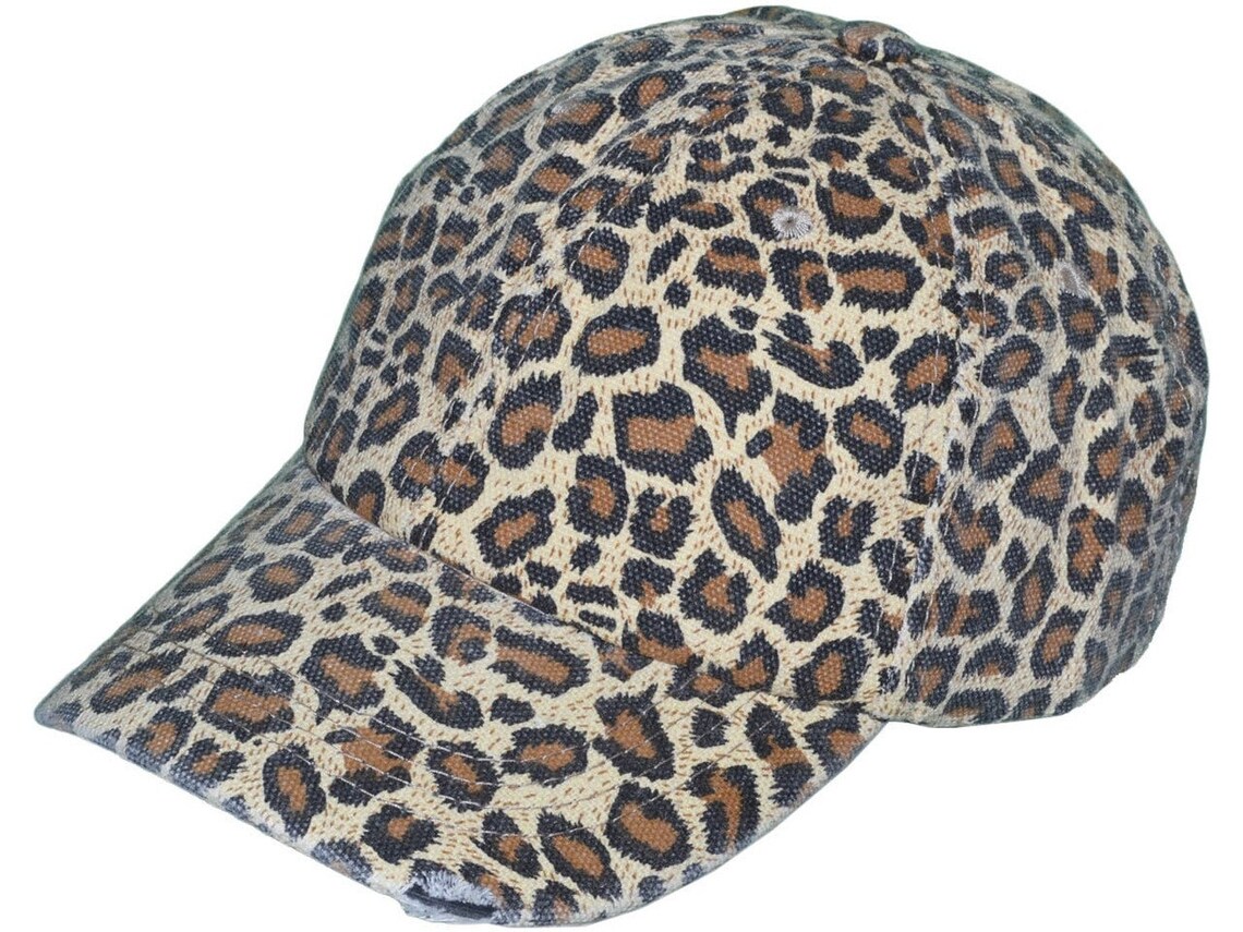Leopard/cheetah Print Baseball Hat Women's Hat - Etsy