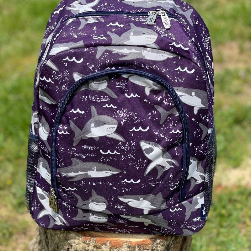 Shark Bookbag - Etsy