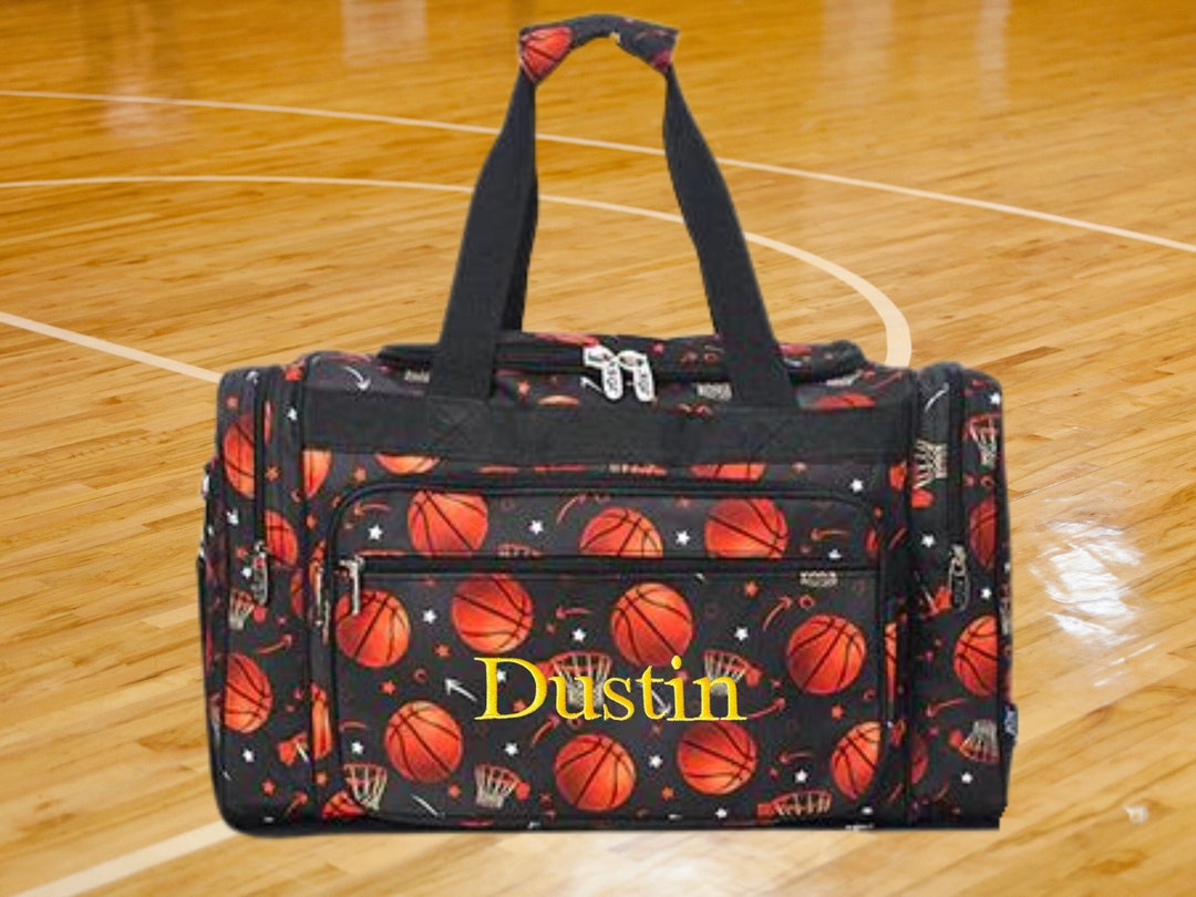 Basketball Duffle, Personalized Sports Duffle, Boys Duffle Bag, Girls ...