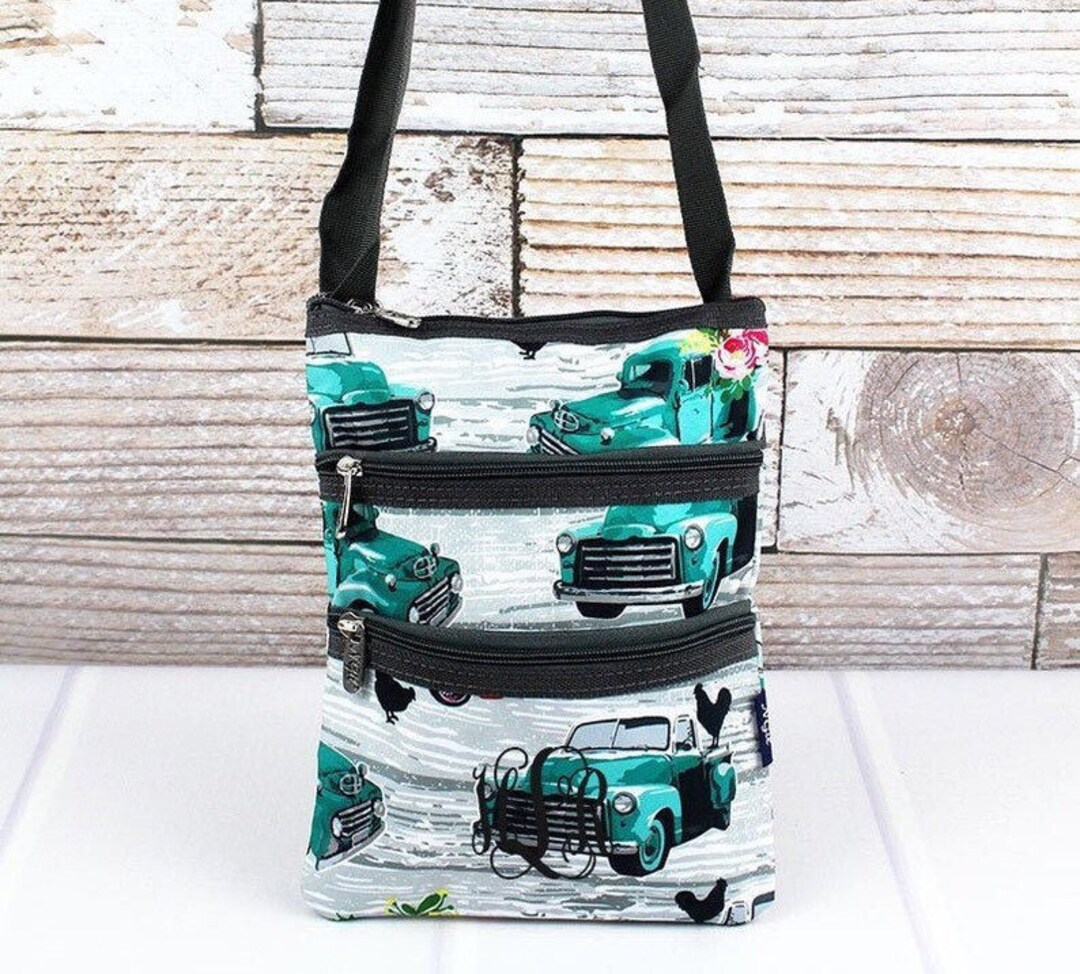 Personalized Farm Purse / Crossbody Purse / Over Shoulder Canvas Bag ...