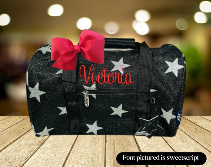 Dance Bag, Black Mini Bag, Personalized Dance Bags for Girls, Cheer ...