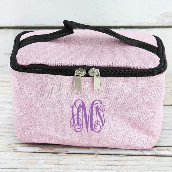 Monogrammed Makeup Bag - Etsy