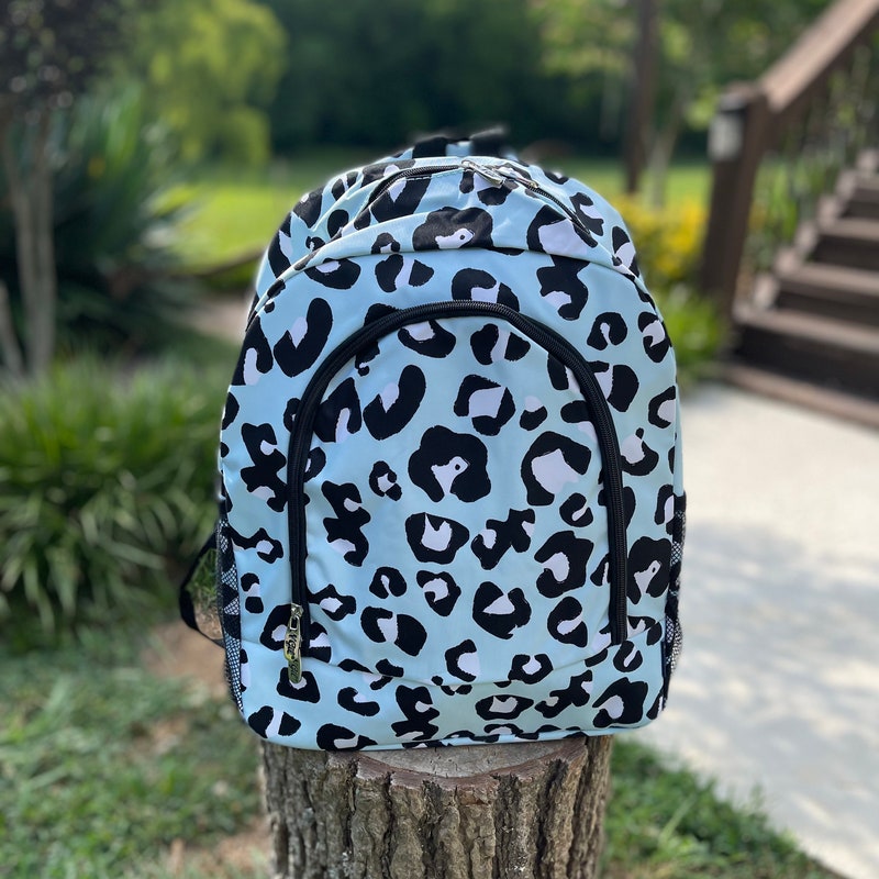 Cheetah Print Backpack - Etsy