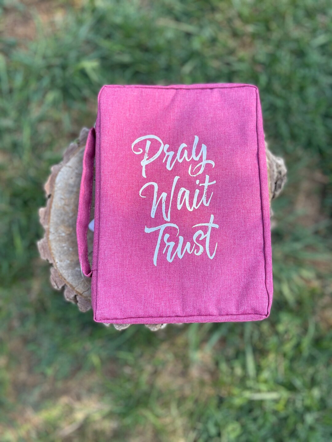 Pink Bible Case - Personalized Bible Case - Monogrammed Bible Cover ...