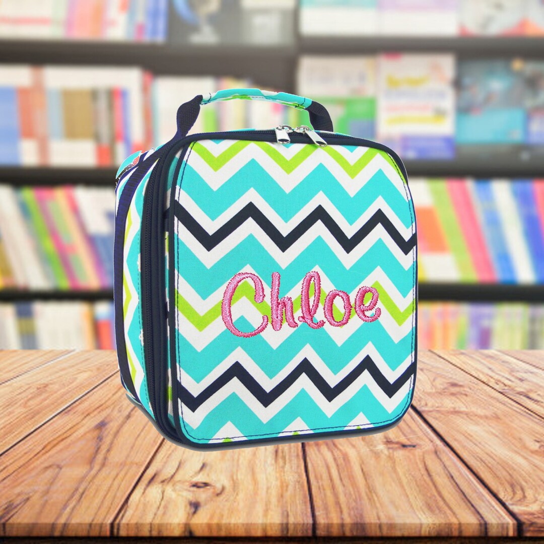 Monogrammed Kids Lunch Box / Children and Toddler Lunch Bag ...