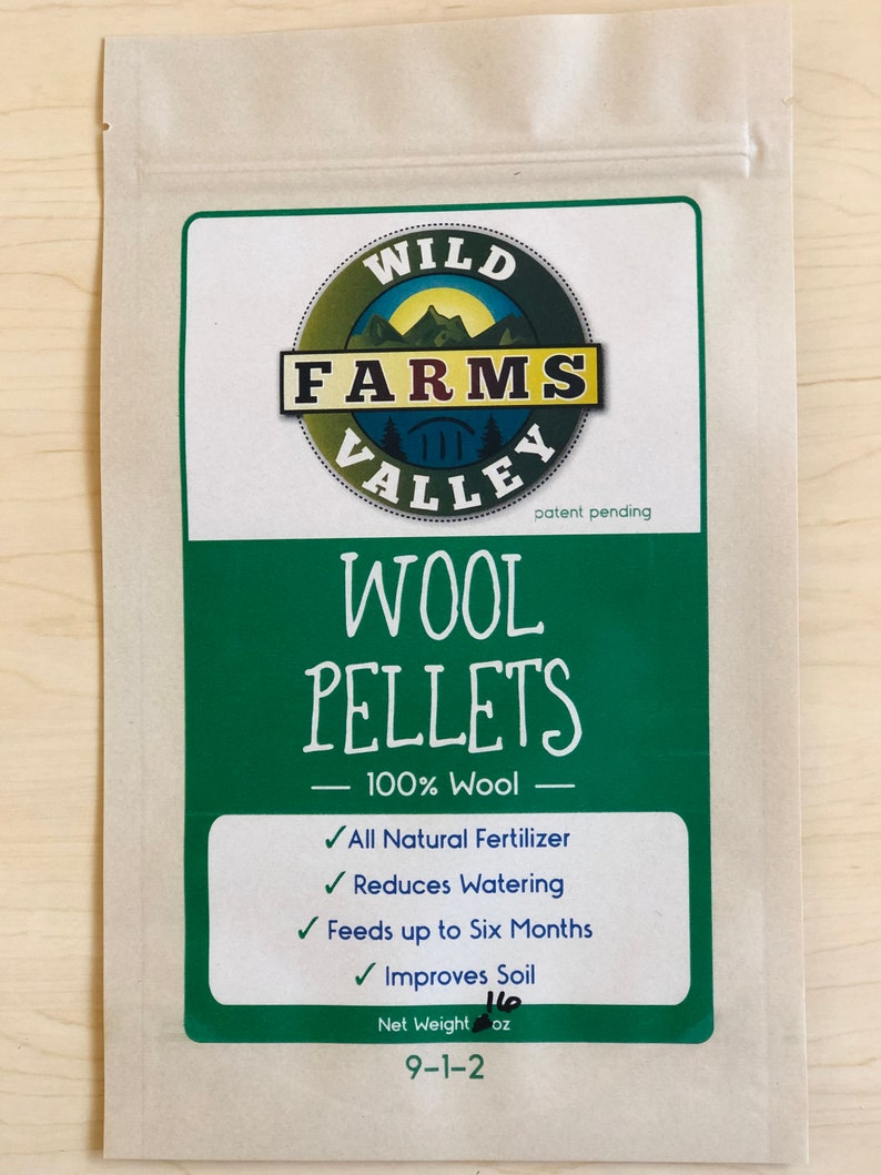 Organic Water Holding Wool Pellet Fertilizer - Etsy