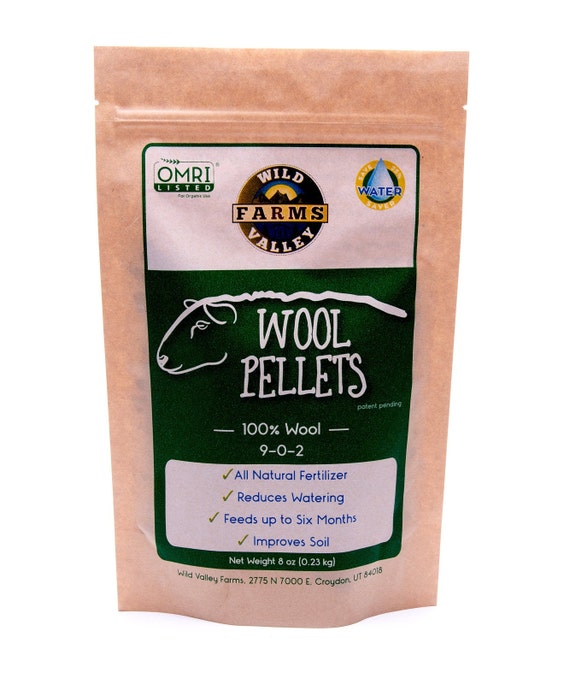 Organic Water Holding Wool Pellet Fertilizer - Etsy