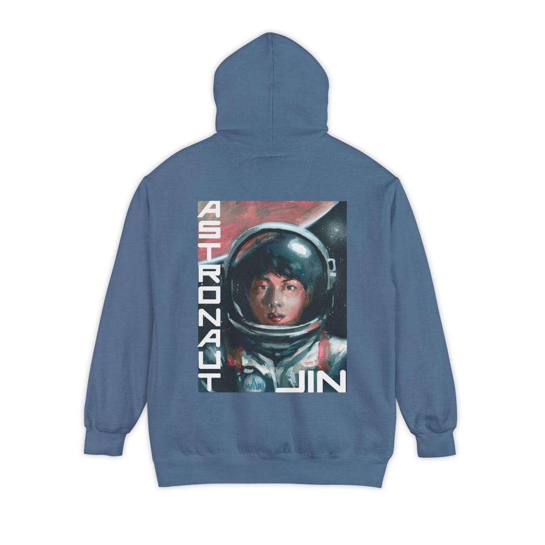 BTS Jin Garment-dyed Hoodie, Gucci Kim Seokjin ARMY Worldwide Handsome ...