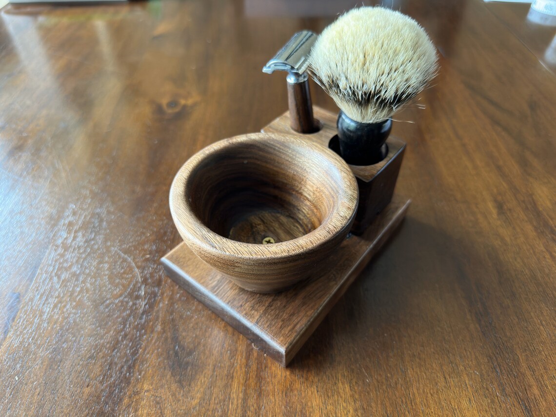 Beautiful Handmade Shaving Sets. Made From Exotic Woods and High ...