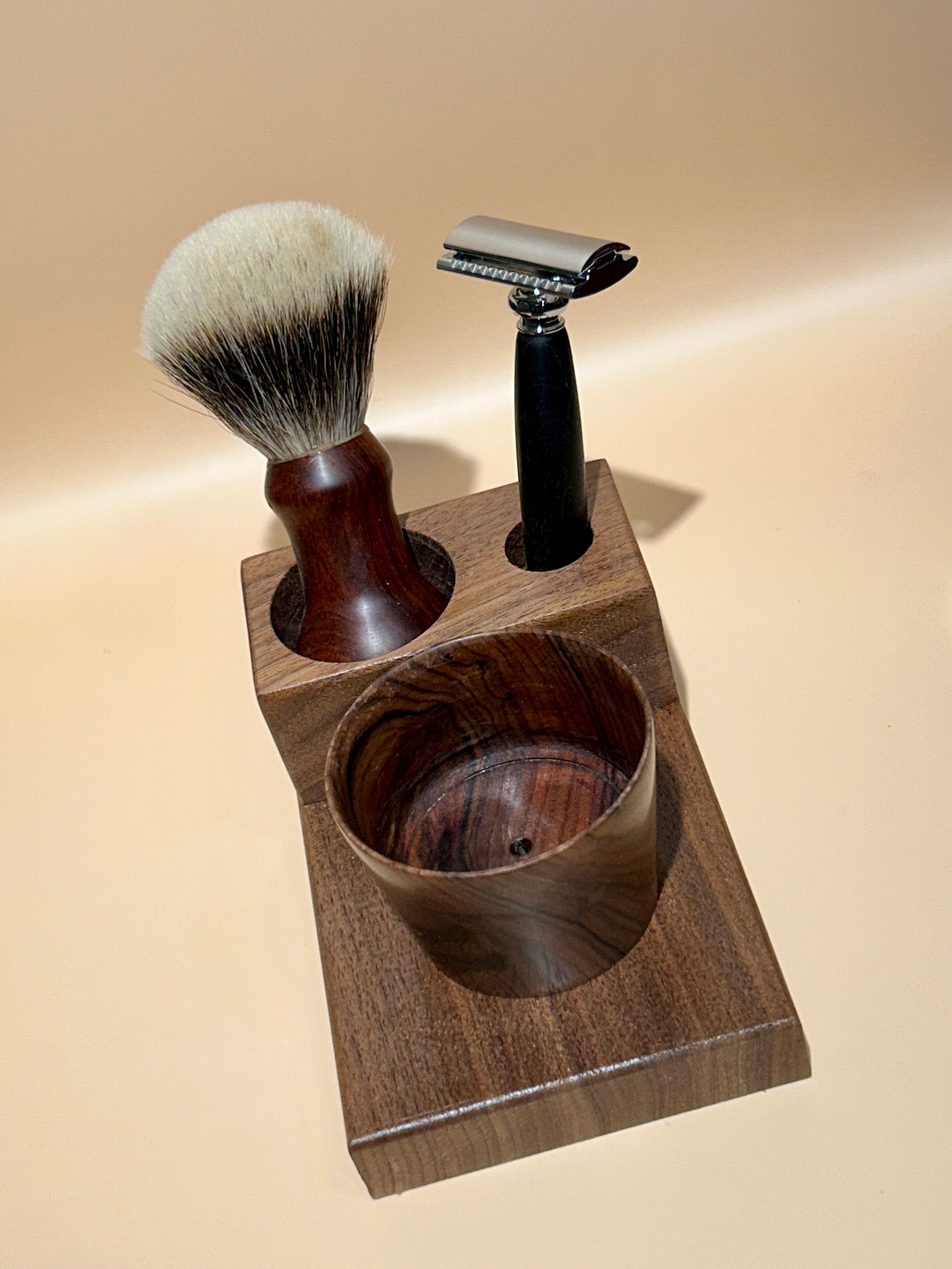 Beautiful Handmade Shaving Sets. Made From Exotic Woods and High ...