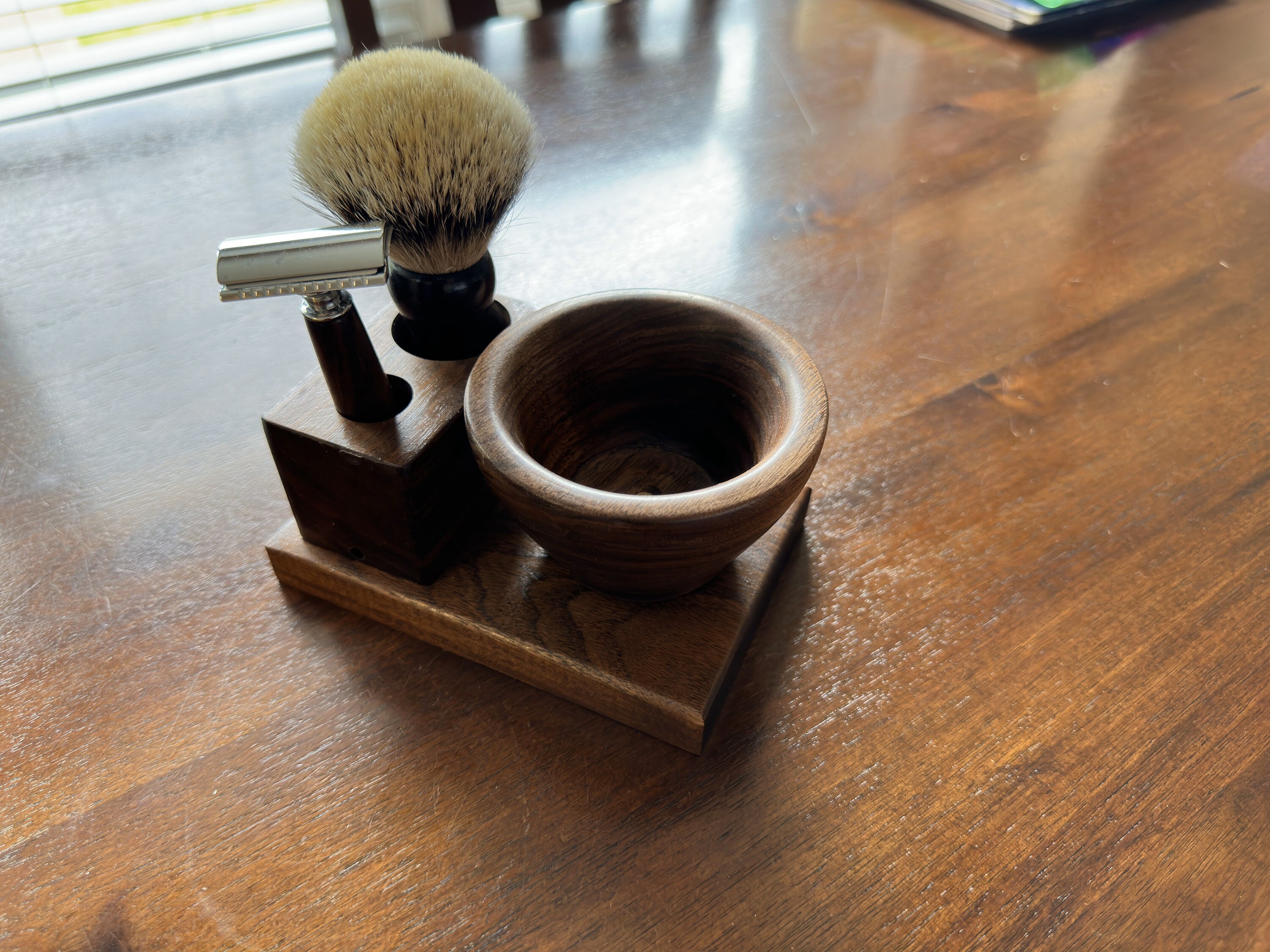 Beautiful Handmade Shaving Sets. Made From Exotic Woods and High ...