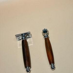 Beautiful Handmade Shaving Sets. Made From Exotic Woods and High ...