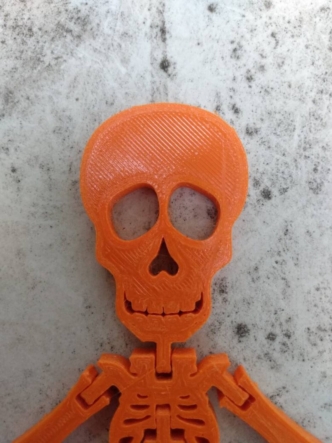 Kinetic Skeleton Halloween Fidget Decoration, Articulated Bones ...
