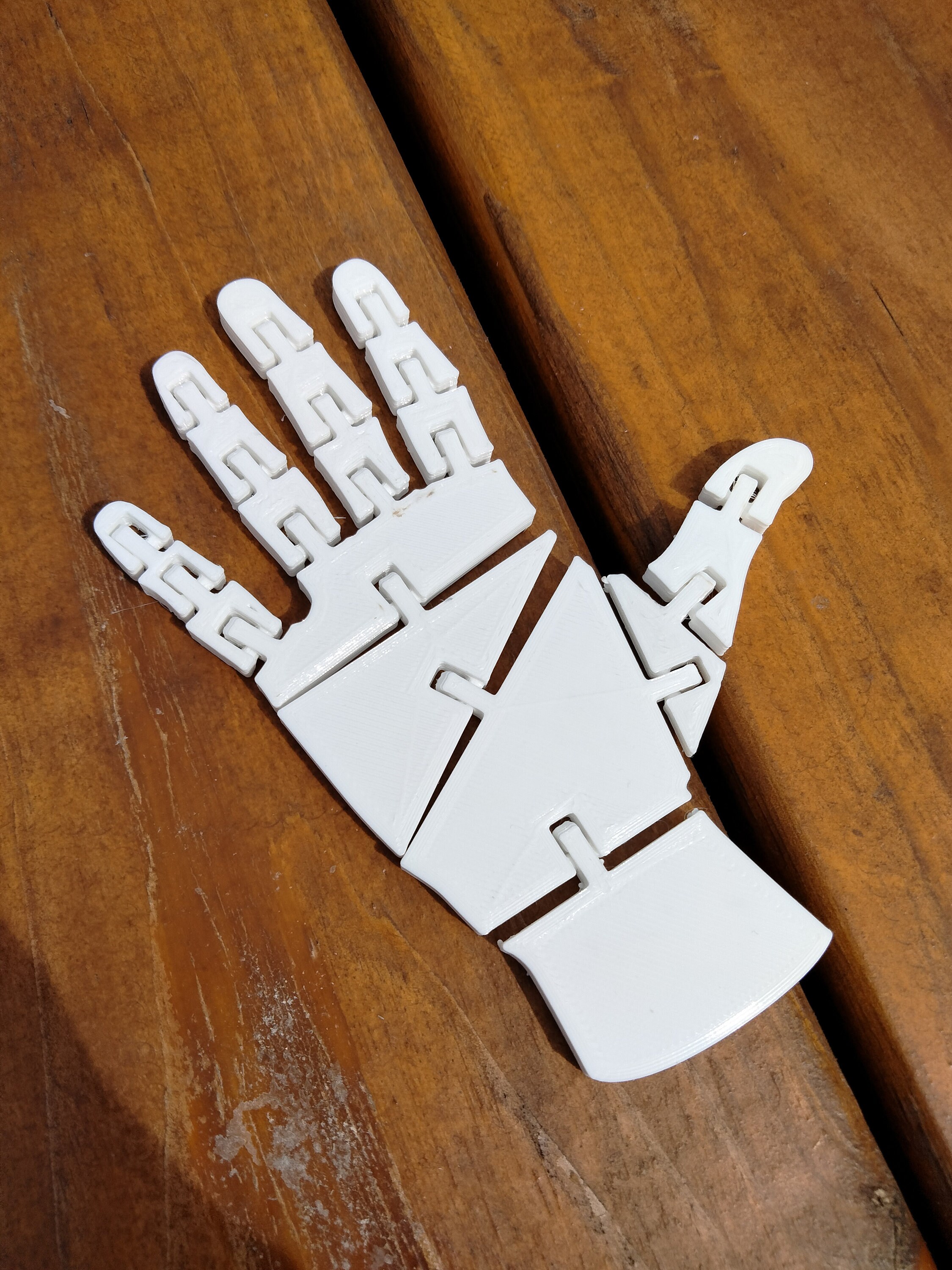 Kinetic Hand Sculpture Fidget Decoration, Articulated Fingers, Flexible ...