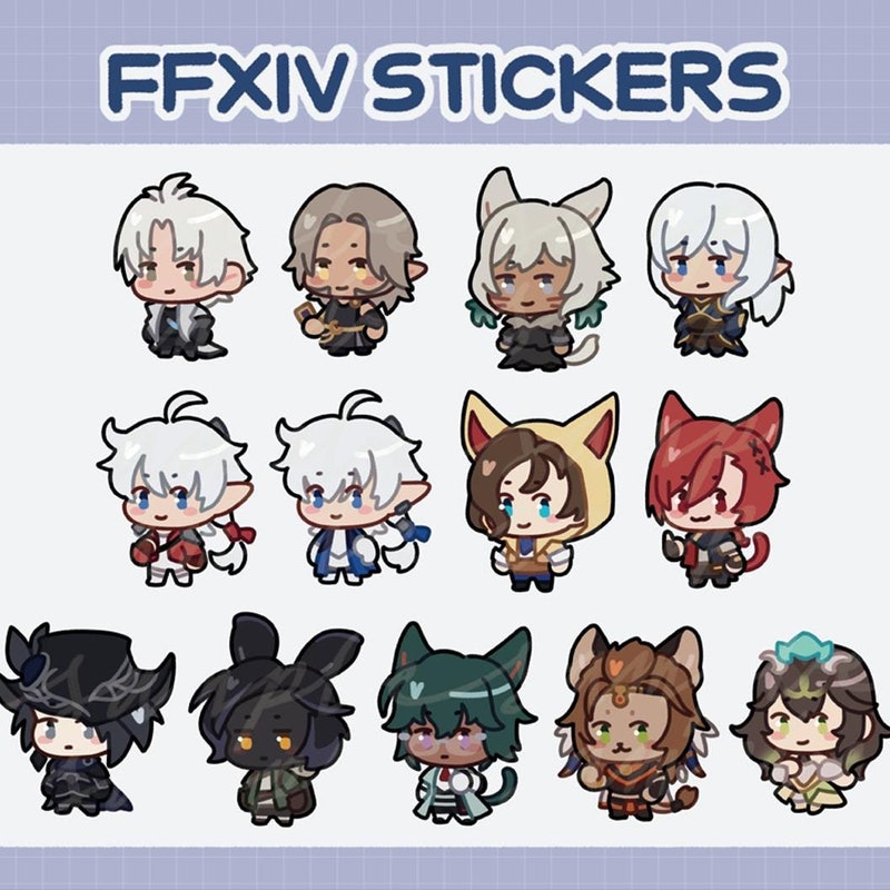 Ffxiv Sticker - Etsy