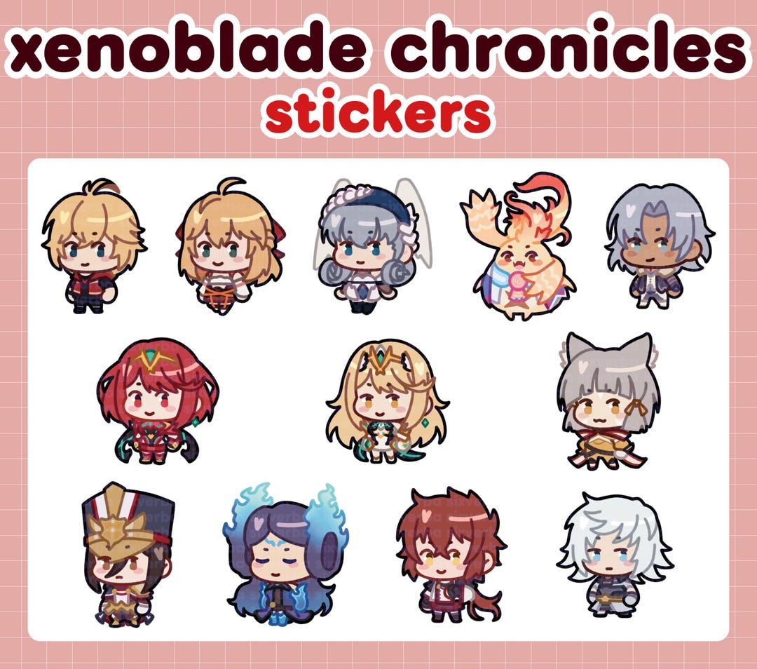 Xenoblade Chronicles Stickers - Etsy