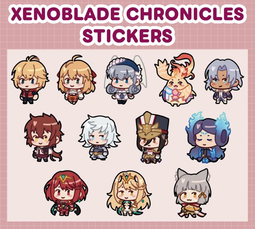 Xenoblade Chronicles Stickers - Etsy