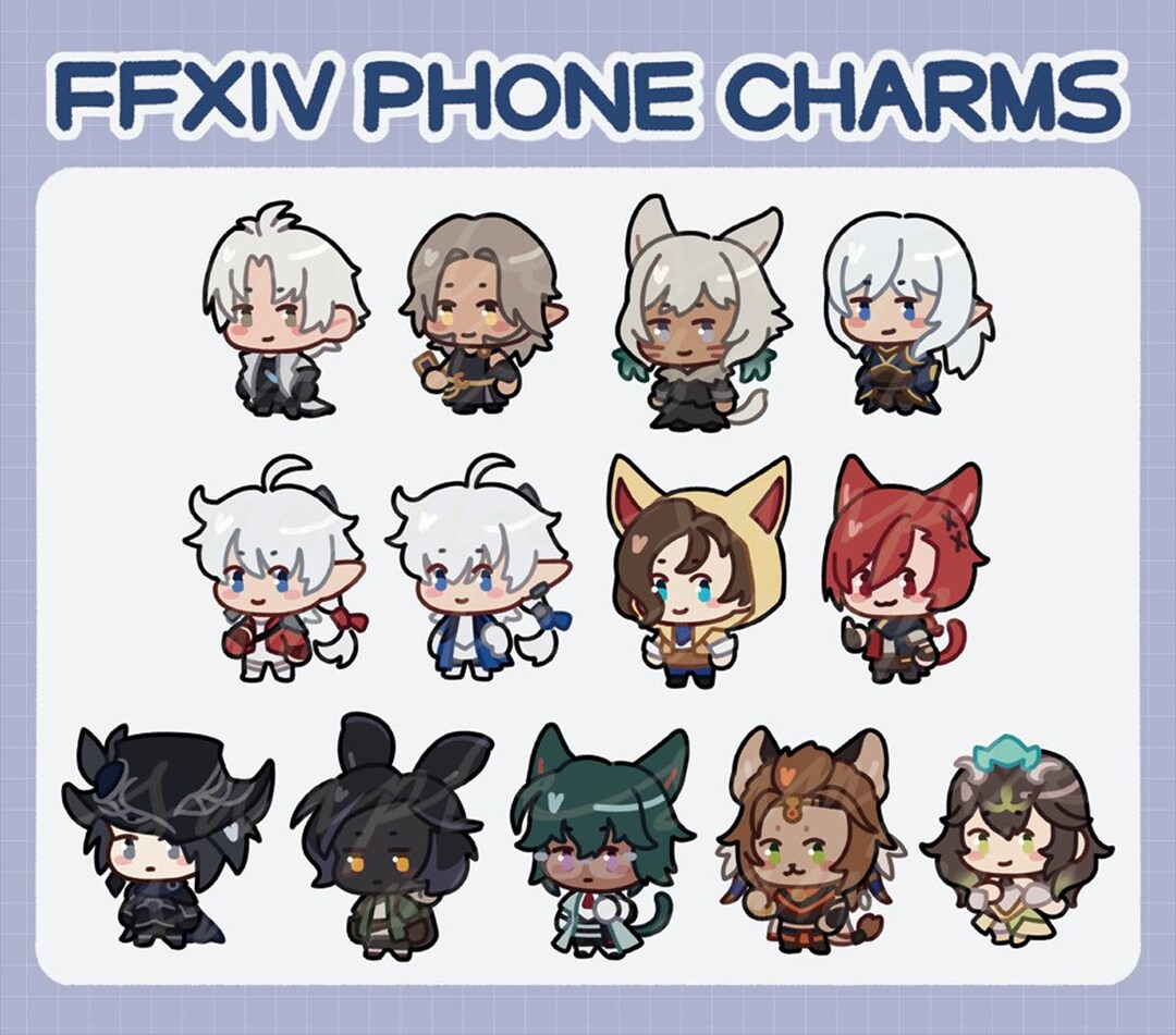Ffxiv Phone Charms - Etsy