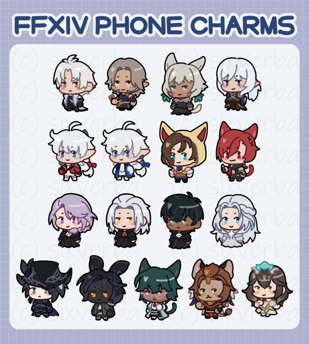 Ffxiv Phone Charms - Etsy