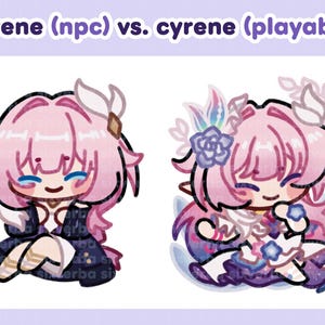 Honkai: Star Rail Scrunkly Phone Charms (version 3.0 - 4.4) - Etsy