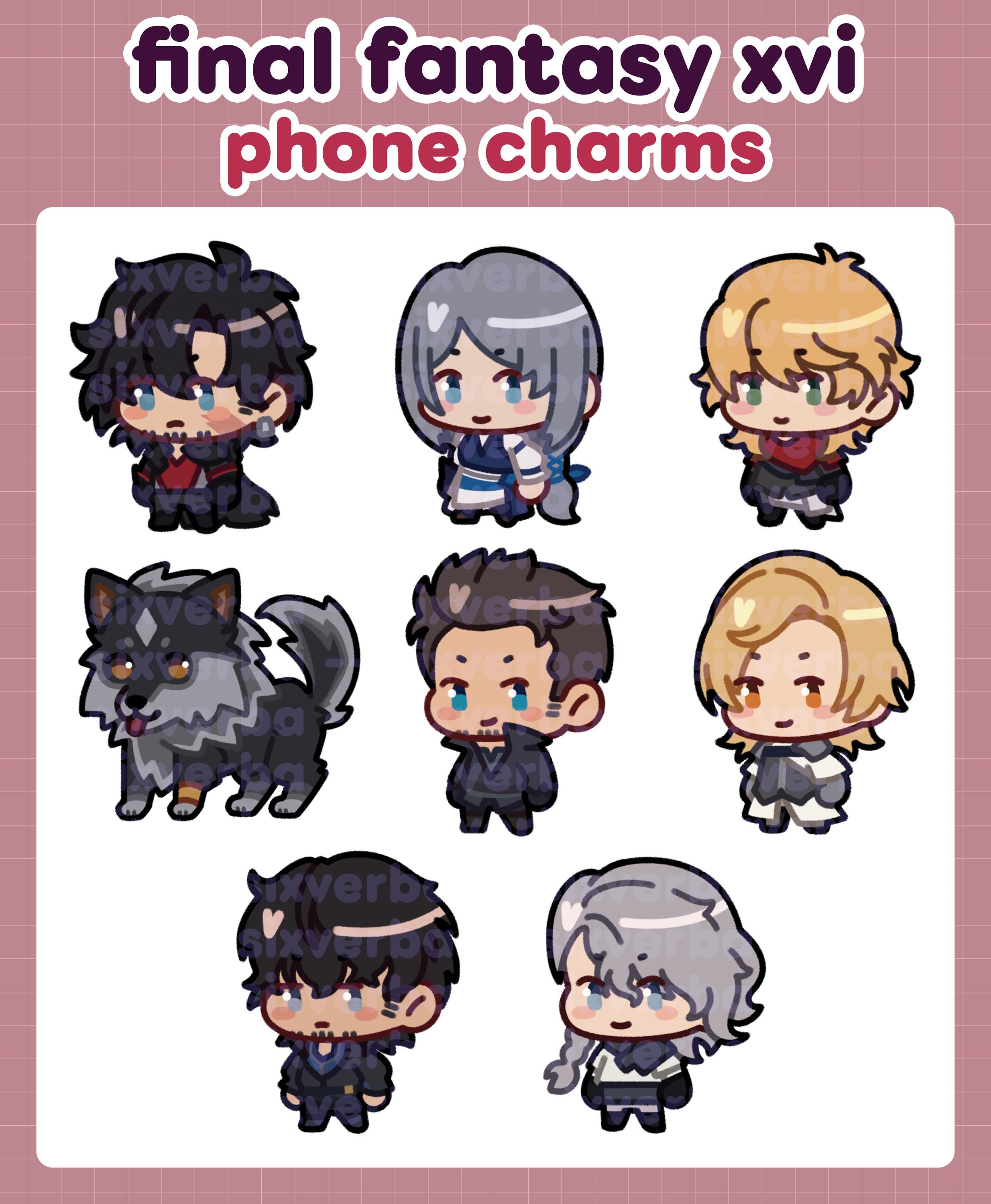 Final Fantasy Xvi Phone Charms - Etsy