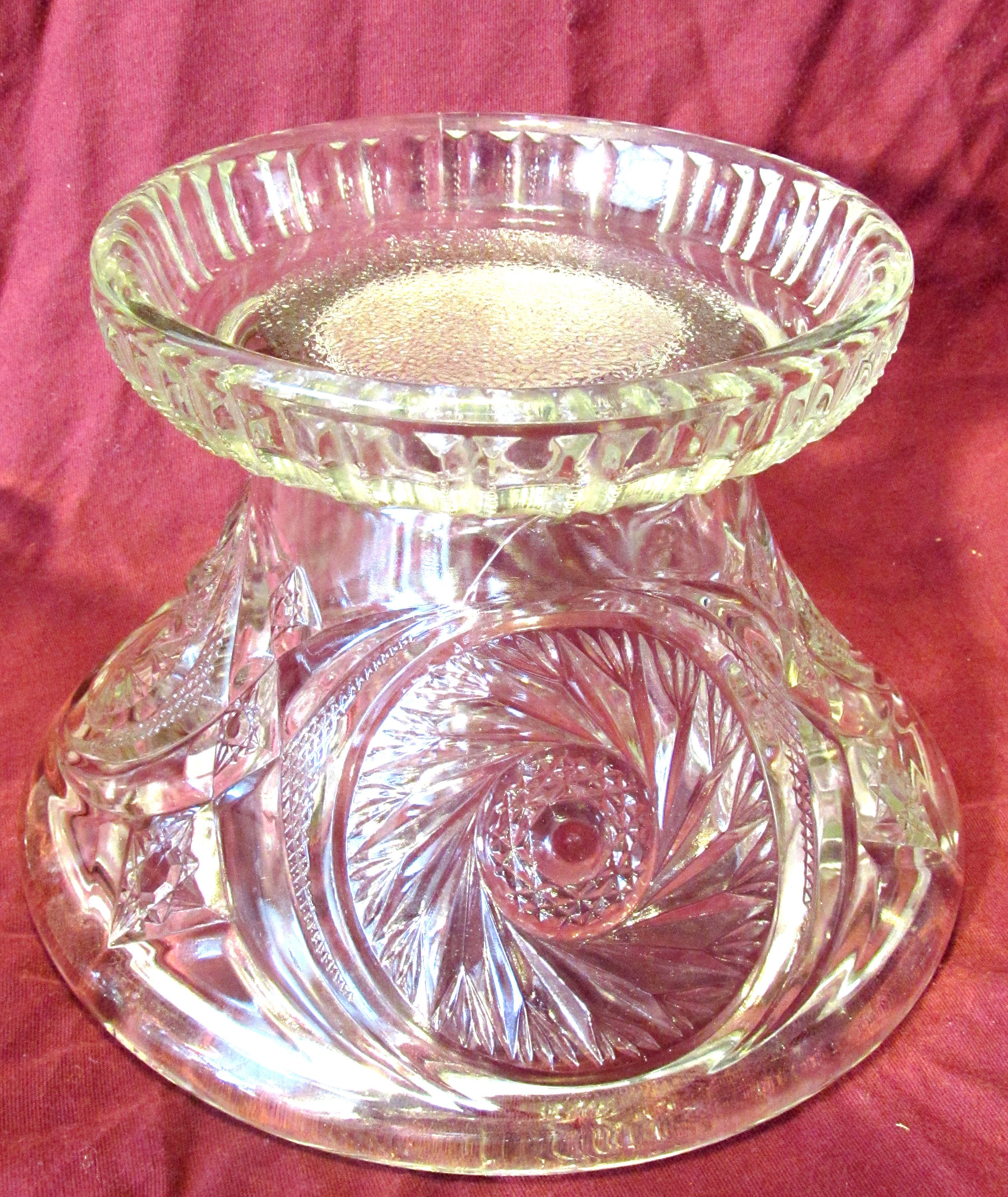 Fabulous Vintage Mckee LE Smith Aztec Punch Bowl Set Pedestal 10 Cups ...