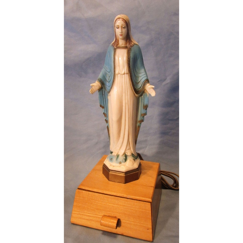 Virgin Mary Night Light - Etsy