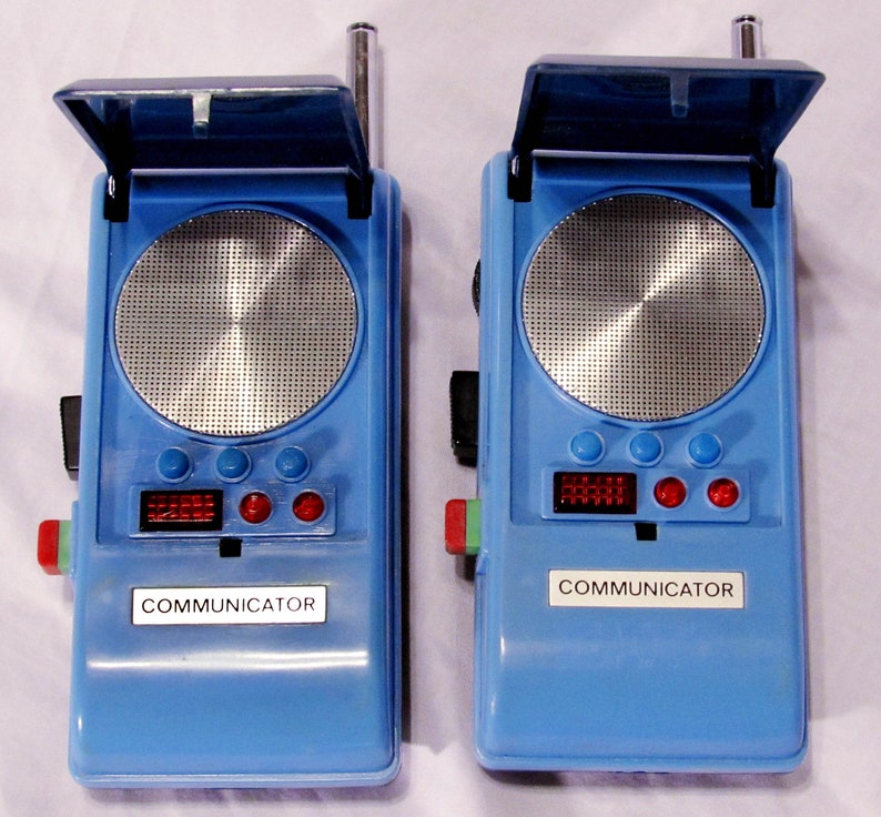 Original MEGO Star Trek Communicator Walkie Talkies 1974 - Etsy