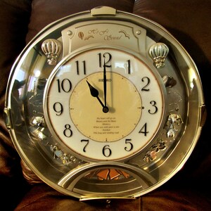 Seiko Melodies Motion Clock - Etsy