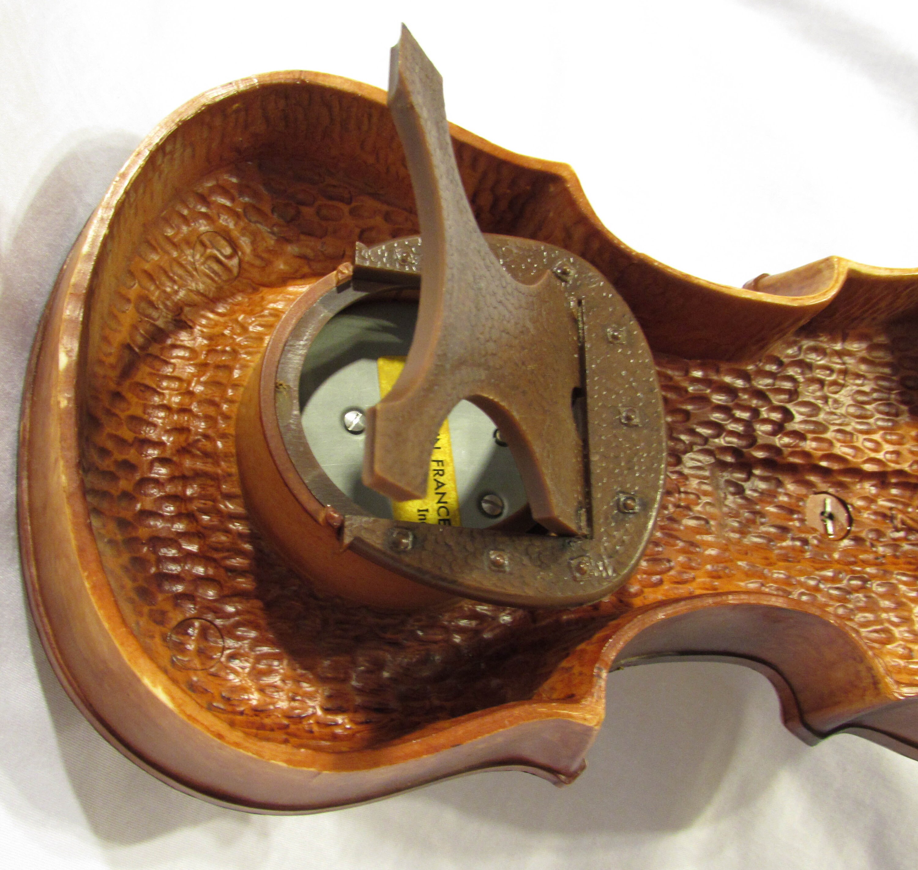 RARE Vintage Miller Violin Barometer Thermometer, Made in France by ...