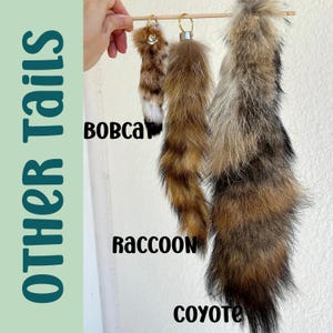 Custom Beaded Fur Tail: Cosplay Therian Gear Accessory - Etsy