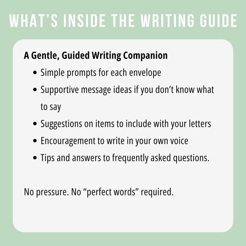 Custom Open When Letter Envelopes Kit for Military Deployment ...