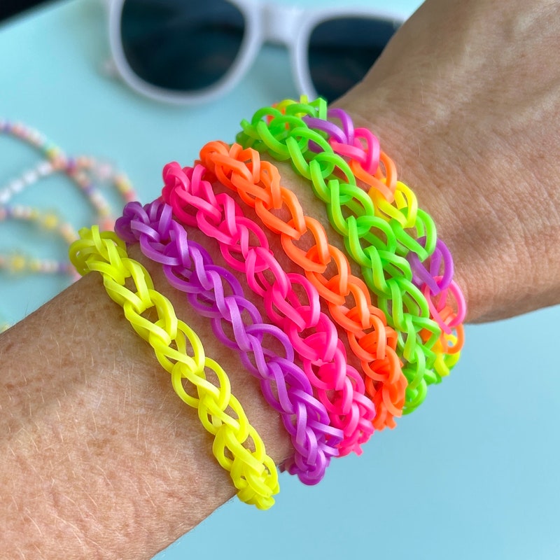 Neon Bracelet - Etsy